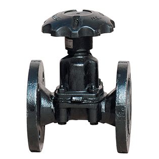 Straight through valve