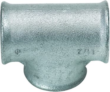 Berg Montana Equal Tees 90o F-F Galvanized 1"