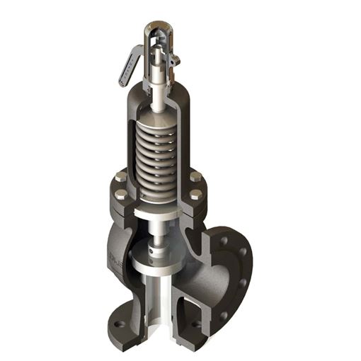 TOSACA Safety Valve Mod.1400 w.Lever PN25 DN80/125 15 1-20bar